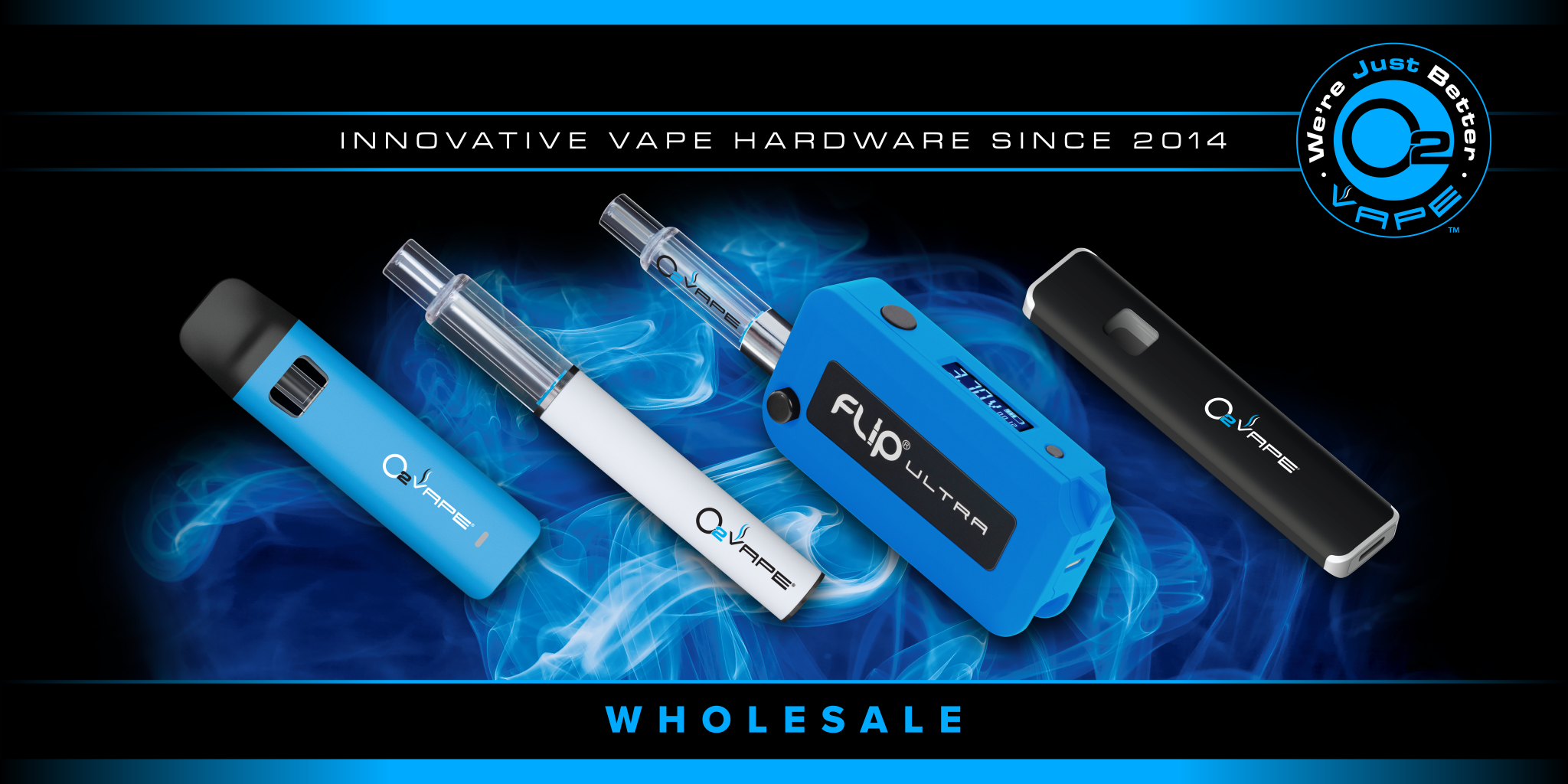 Wholesale • O2VAPE • Vape Pens, Vape Carts, Batteries & More